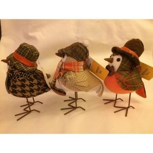 walmart | Holiday | 28 Thanksgiving Walmart Fall Fabric Birds Lot 3 ...